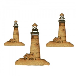 Lighthouse Wood Shape Style 6 for altered art and craft projects